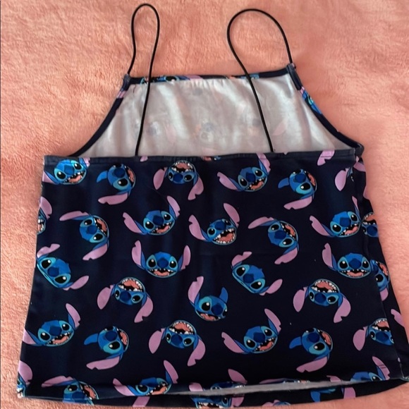 Disney | Tops | Stitch Cropped Top | Poshmark